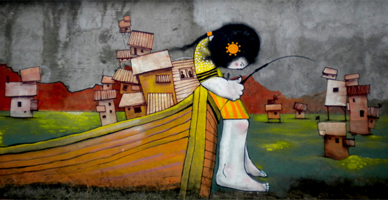 Graffiti Chile: Aner, Maher, Ibar y Dep en Villarrica